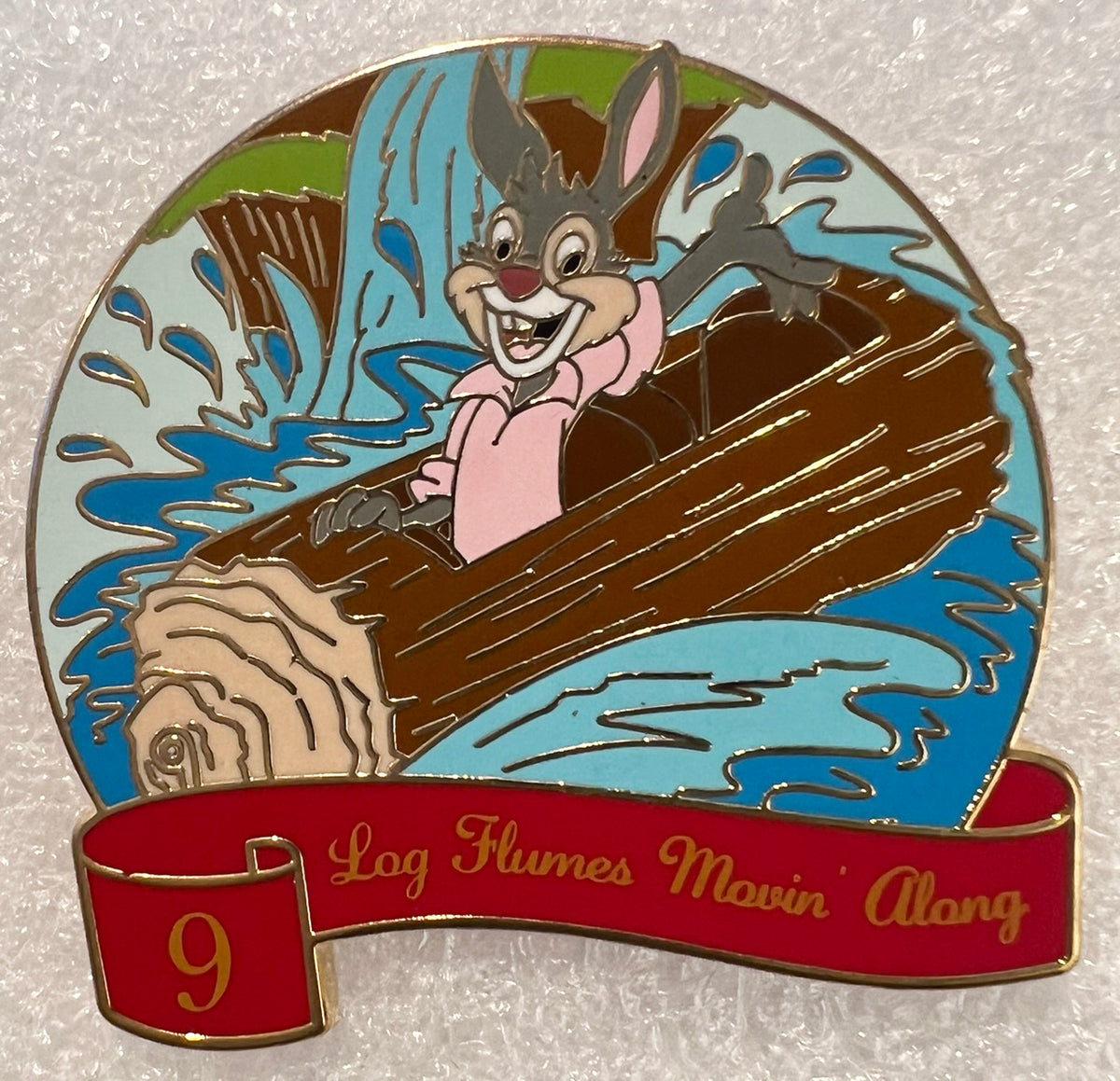 Brer Rabbit 9 Log Flumes Twelve Days of Christmas Disney Pin B04 – Pins ...