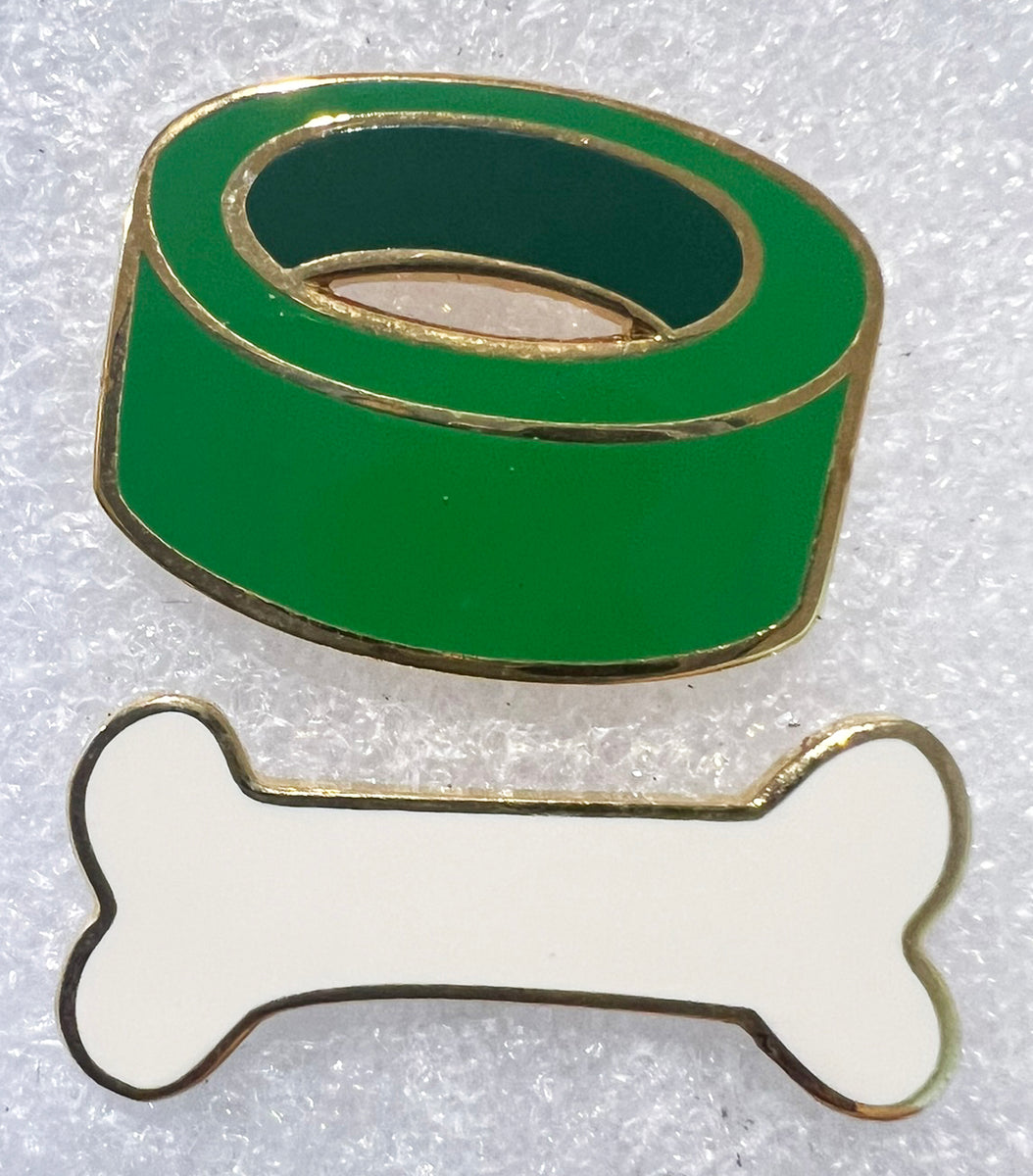Pluto Collar and Dog Bone from Hat Box Disney Pin B02 – Pins Break the ...