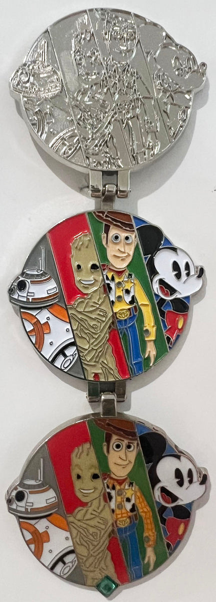 BB8, Groot, Woody & Mickey 20 Years of Trading Progression WDW Disney ...