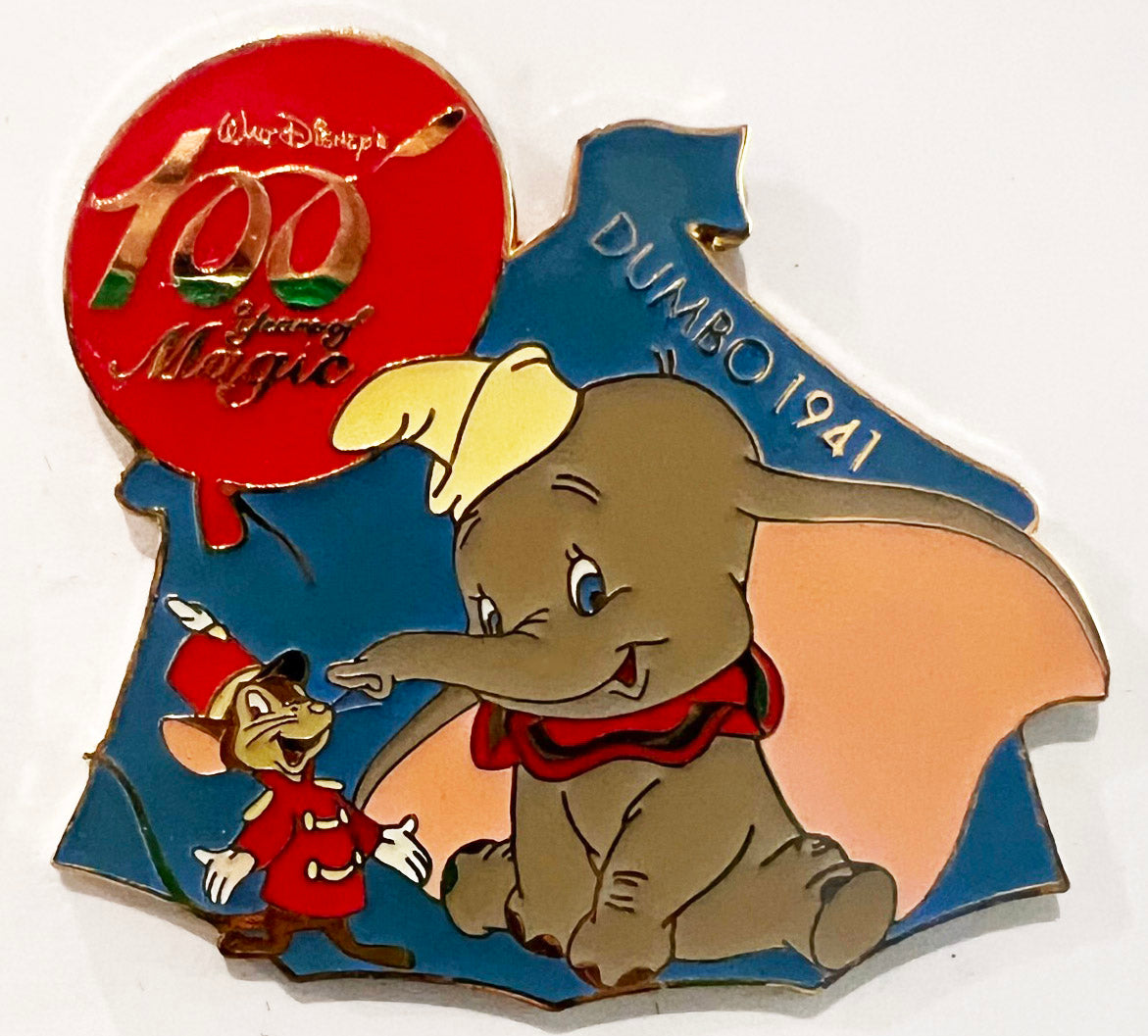 Dumbo & Timothy Mouse 1941 100 Years of Magic Japan Disney Pin C08 ...