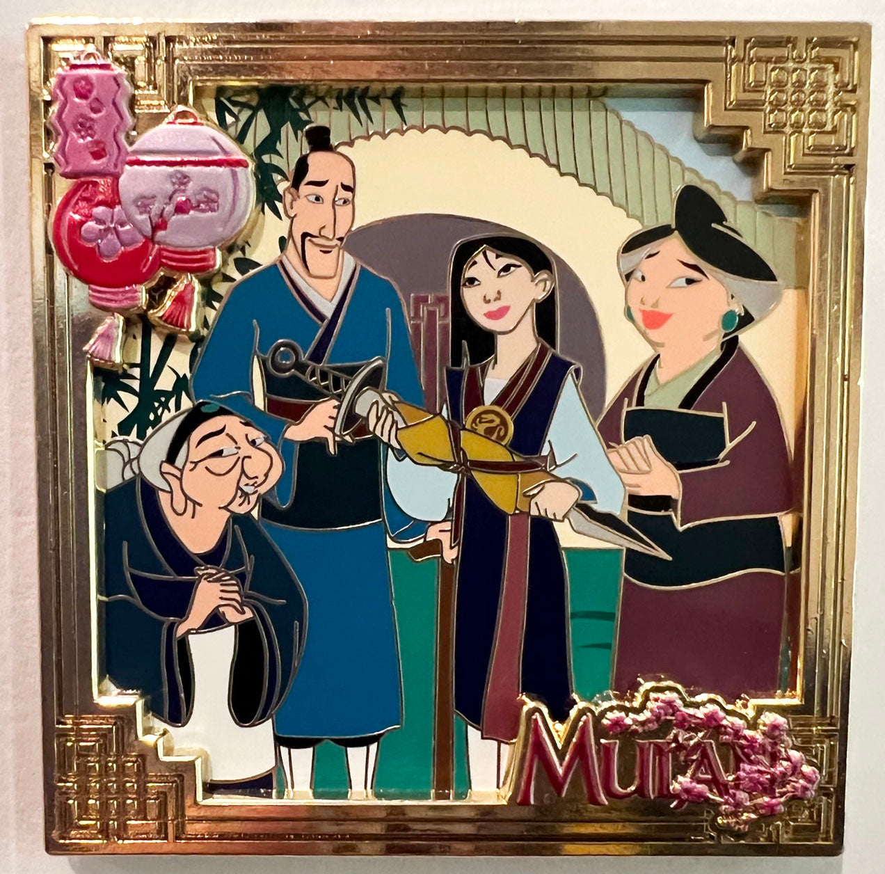 Disney Mulan And Shang Family